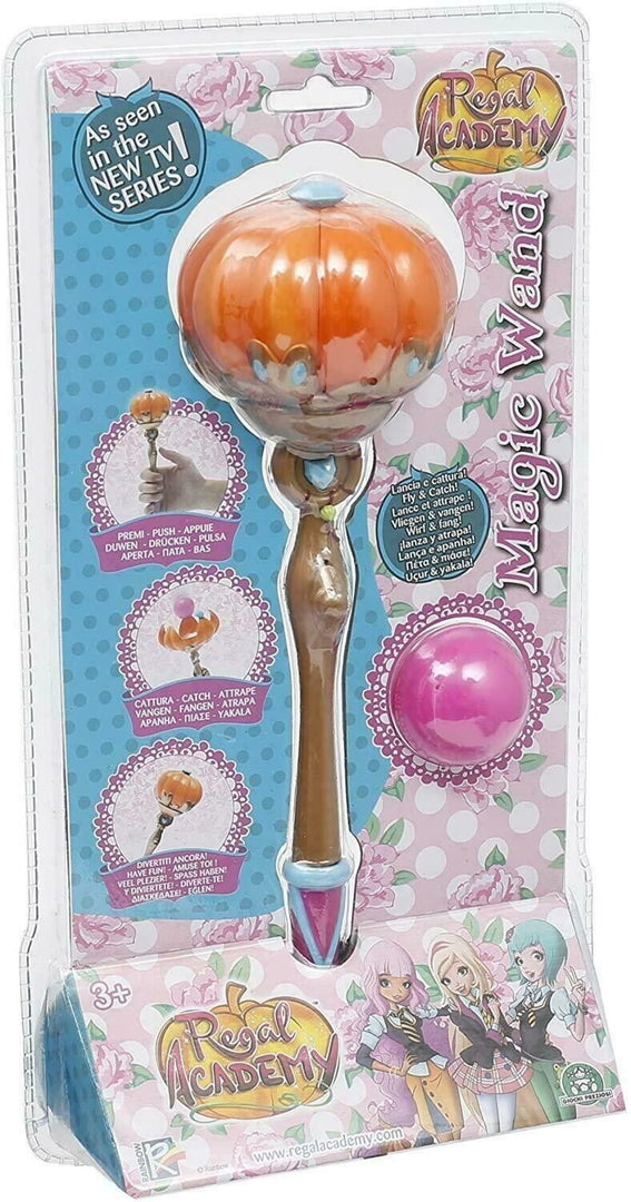 Junior Regal Academy Pumpkin Magic Scepter Wand Toy - Enchanting Imagi ...