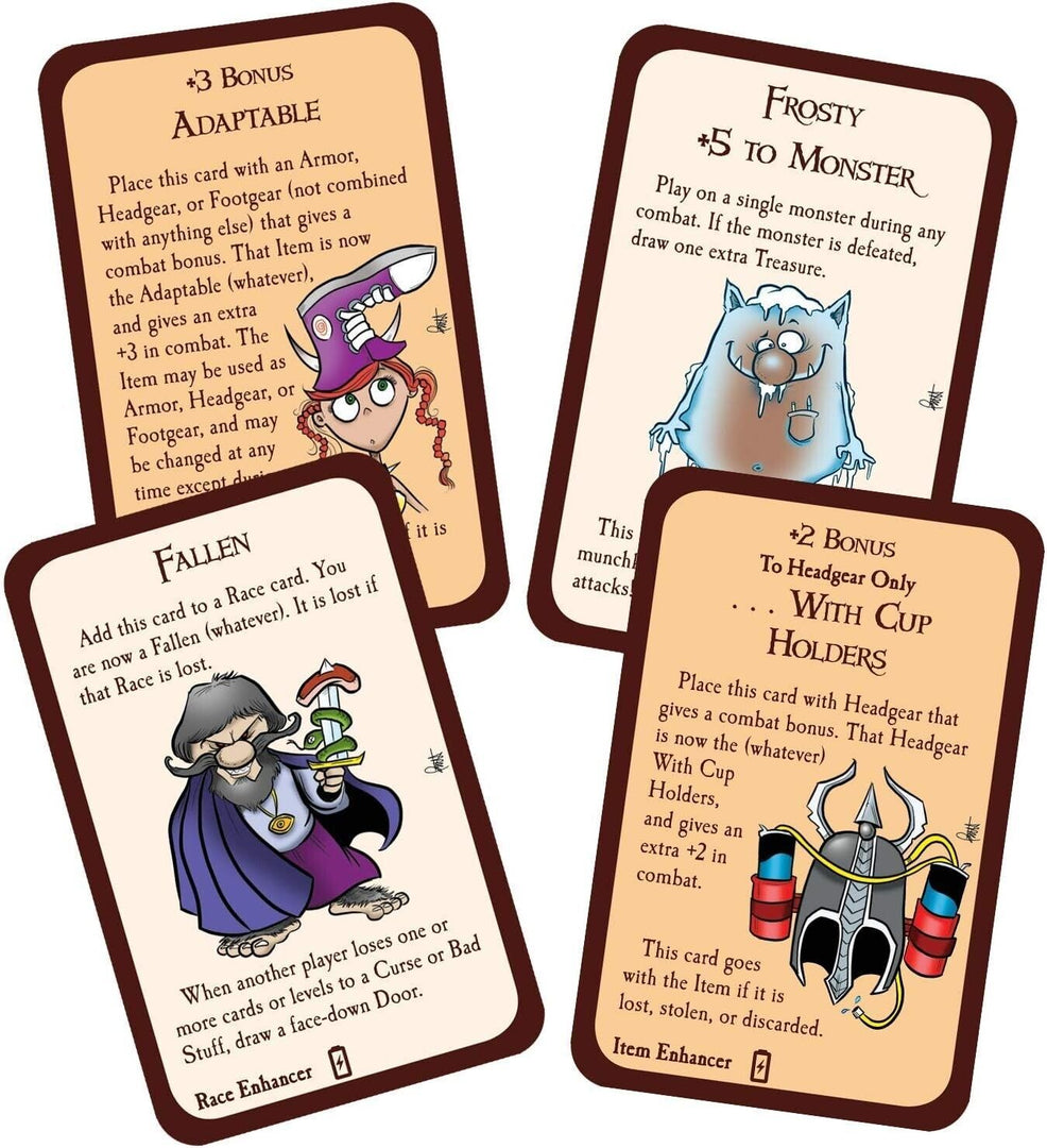 Munchkin Enhancers Card Game - Expands and Enhances the Munchkin Exper ...